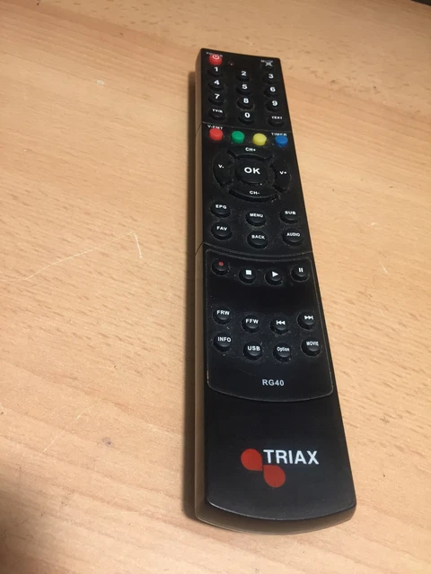 ORIGINAL FERNBEDIENUNG TRIAX RG-40 EUR 10,00 - PicClick DE