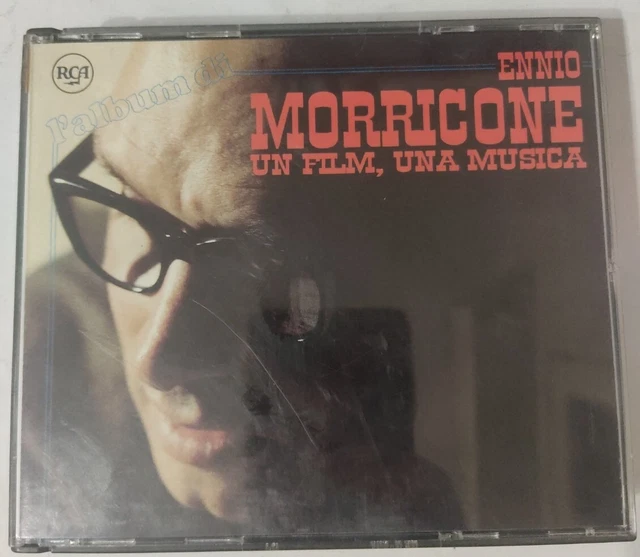 CD L'ALBUM DI Ennio Morricone Un Film Una Musica 2 Cd Timbro Siae Tondo ...