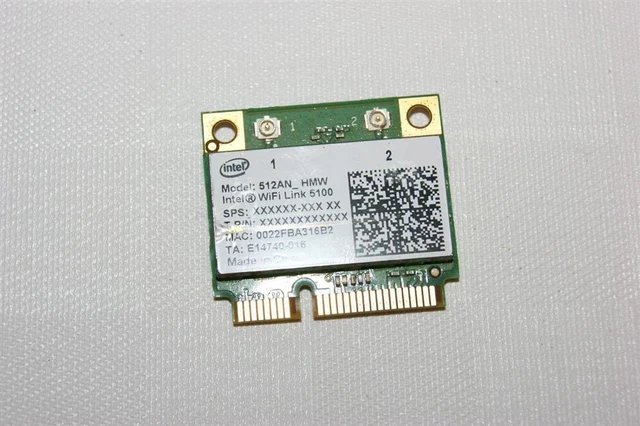 MSI GX 640 MS-1656 WLAN Carte 512AN_ Hmw #2709 EUR 15,08 - PicClick FR