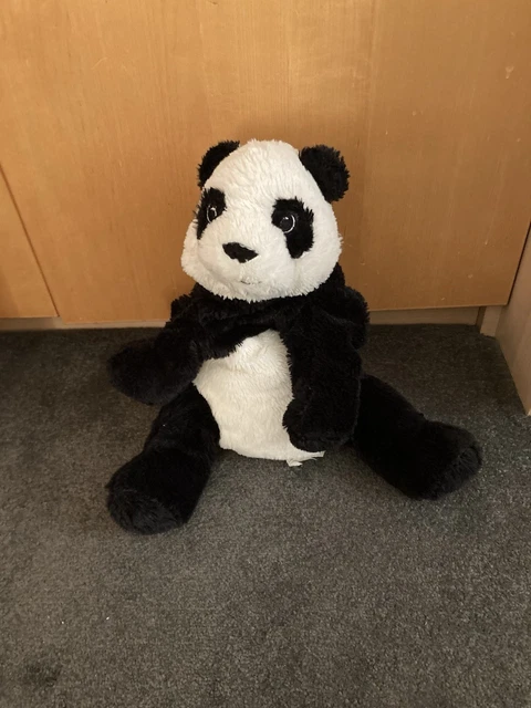 IKEA KRAMIG 30CM Panda Soft Toy - White/Black Stuffed Teddy Bear £3.31 ...