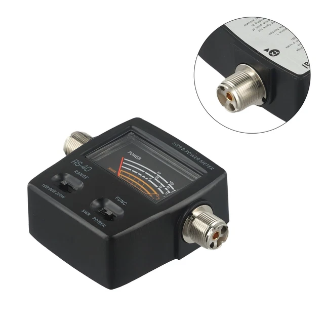 HIGH PERFORMANCE SWR Meter for UHF VHF 144430MHz 200W Power Measurement ...