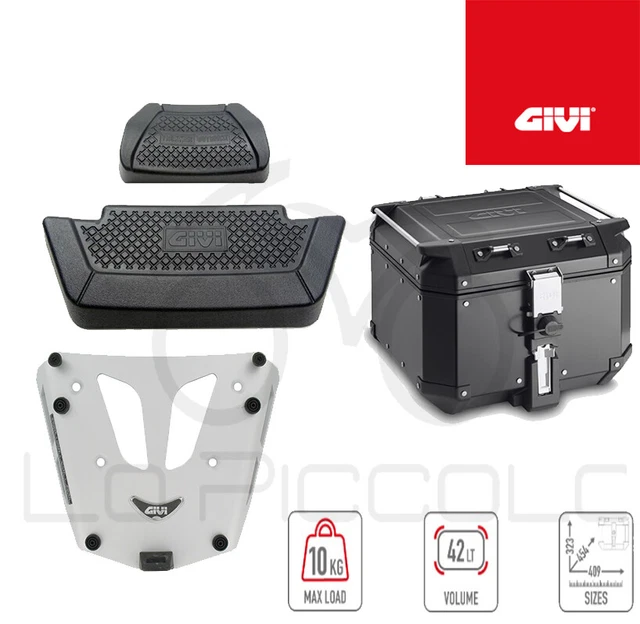 GIVI VALISE ALUMINIUM OBKN42B + Plaque Kawasaki Versys 1000 Se 2020 EUR 502,42 - PicClick FR