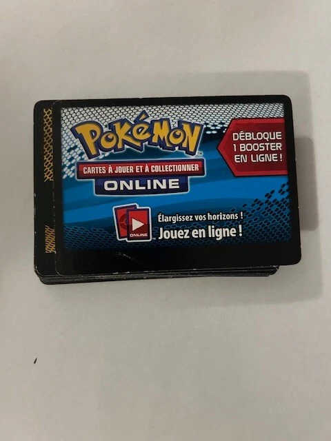 LOT DE 30 cartes à codes du TCG Pokémon ONLINE - Année 2012 EUR 3,00 ...