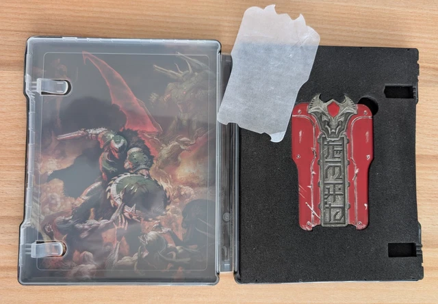 DOOM: THE DARK Ages - KEY CARD RED + Steelbook v. Collector's EDITION ...
