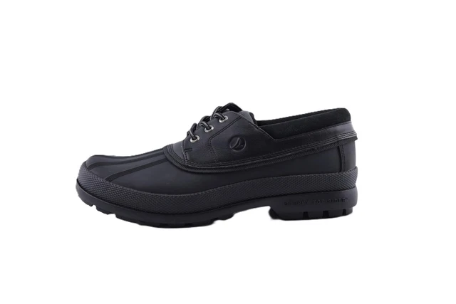 SPERRY MEN'S COLD Bay 3-Eye Waterproof Duck Boot, Black, 8.5 8.5, Black ...