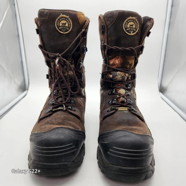 RED WING IRISH Setter Mens 2871 Snow Tracker PAC 1400 Gr Hunting Boots ...