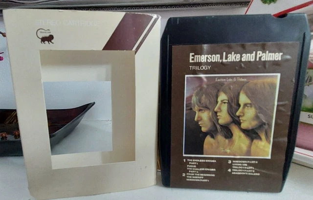 8 TRACK TAPE - Emerson Lake And Palmer - Trilogy - 8 Track Cartridge £6 ...