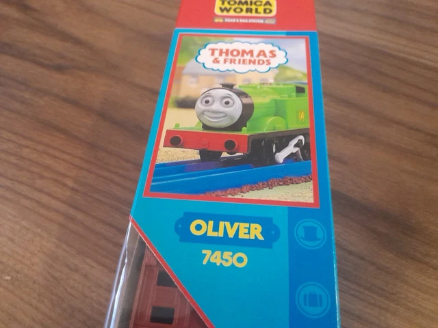 TOMY THOMAS TRACKMASTER Tomica World Oliver Train Brand New Extremely ...