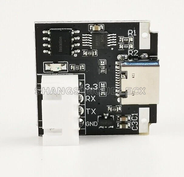 USB-C TO SERIAL Port UART Board Isolated USB to TTL Module TYPE-C ...