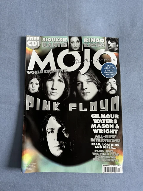 MOJO OCT 2007 PINK FLOYD Syd Barrett RINGO SIOUXSIE Edwyn Collins Tony ...