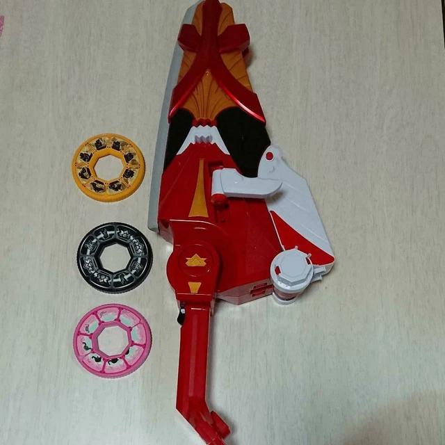 POWER RANGERS SAMURAI Sentai Shinkenger Rekka daizantou toy sword ...