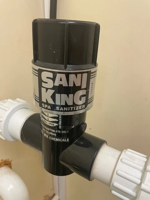 SANI KING SANITIZER Automatic Bromine Feeder for Pools and Spas £35.00 - PicClick UK