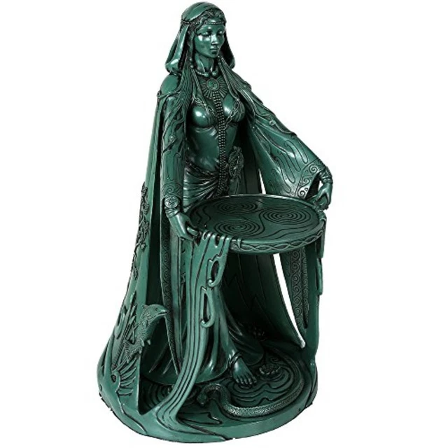 CELTIC MYTHOLOGY GODDESS Danu Mother of Gods Collectible Figurine 16" H ...