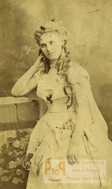 FRANCE PARIS OPERA singer Soprano Christine Nilsson Old photo 1870 EUR ...