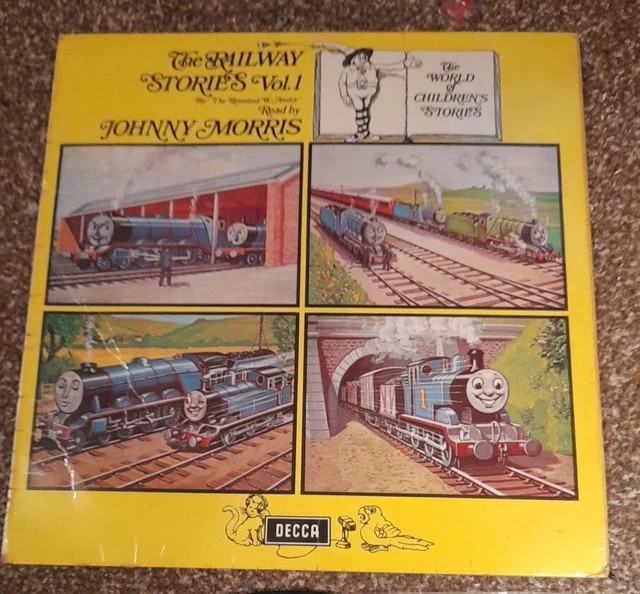 JOHNNY MORRIS RAILWAY Stories Vol. 1 (Thomas the Tank Engine) LP vinyl ...