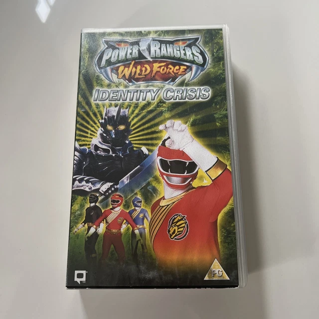 POWER RANGERS WILD Force: Identity Crisis VHS PAL free P&P £5.50 ...