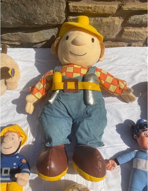 LARGE BOB THE Builder Fireman Sam Talking Big Chris from Roary etc ...