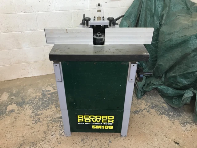 RECORD POWER SM100 Spindle Moulder with Sliding Table £260.72 - PicClick UK