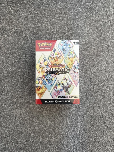 POKÉMON TCG SCARLET & Violet - Prismatic Evolutions Sealed Booster ...