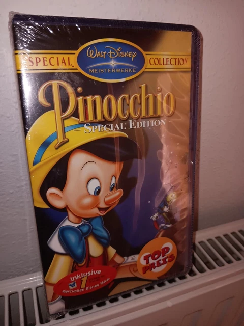 WALT DISNEY VHS Special Collection Pinocchio OVP Noch In Folie EUR 10 ...