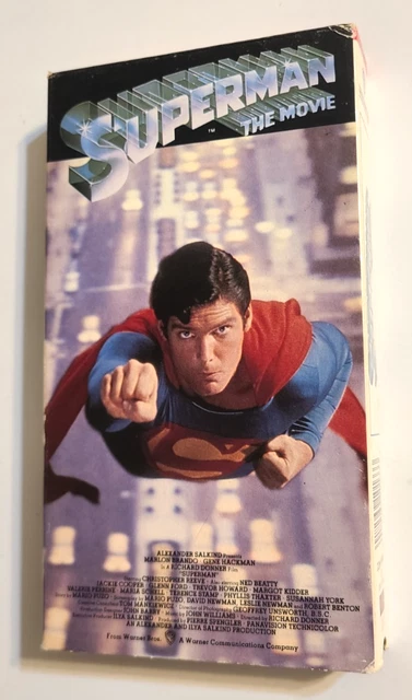 SUPERMAN THE MOVIE (VHS, 1978) £6.22 - PicClick UK