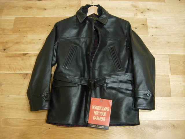 1930S OLD REAL McCoy's real name reproduction rough wear car coat ...