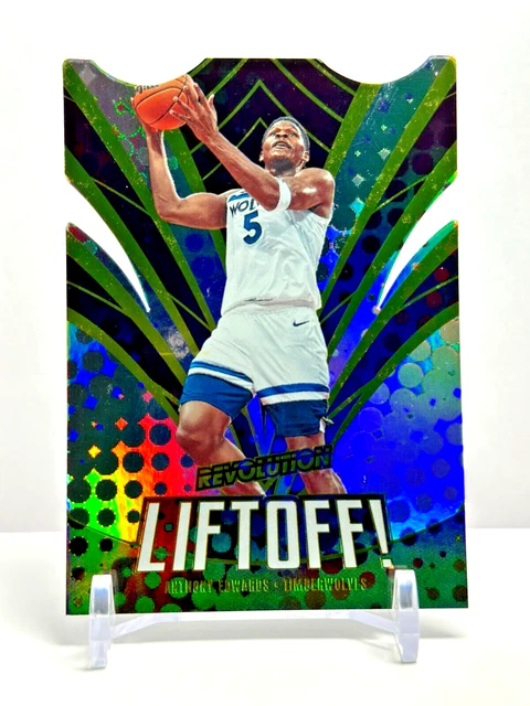 2023-24 PANINI REVOLUTION Liftoff pressofuso Anthony Edwards Lupi di ...