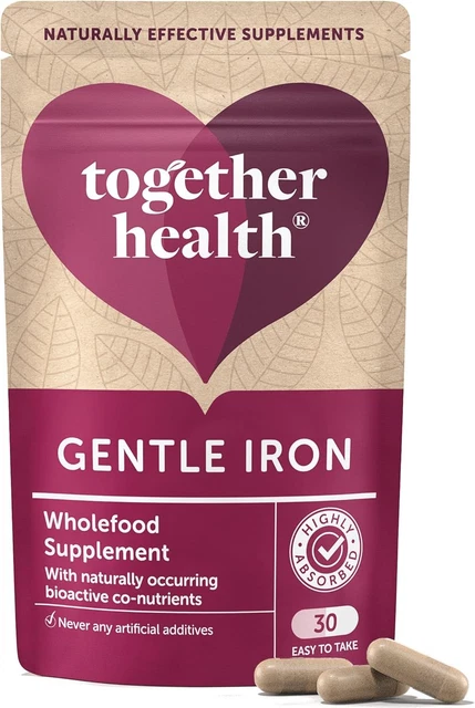 TOGETHER GENTLE IRON Complex 30 capsule £11.82 - PicClick UK