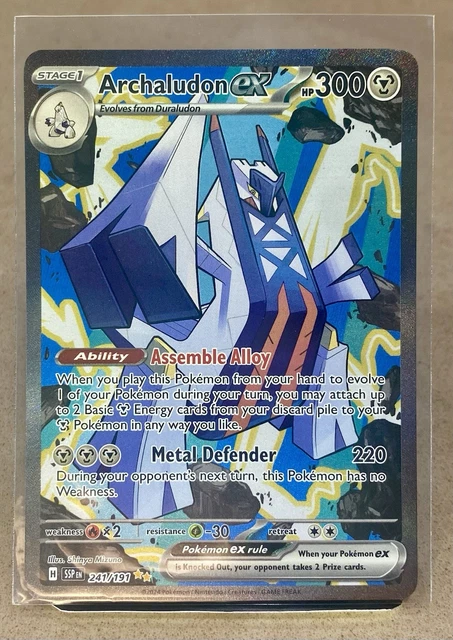 ARCHALUDON EX NM SIR 241/191 Sv08: Surging Sparks Pokemon TCG Holo £10. ...