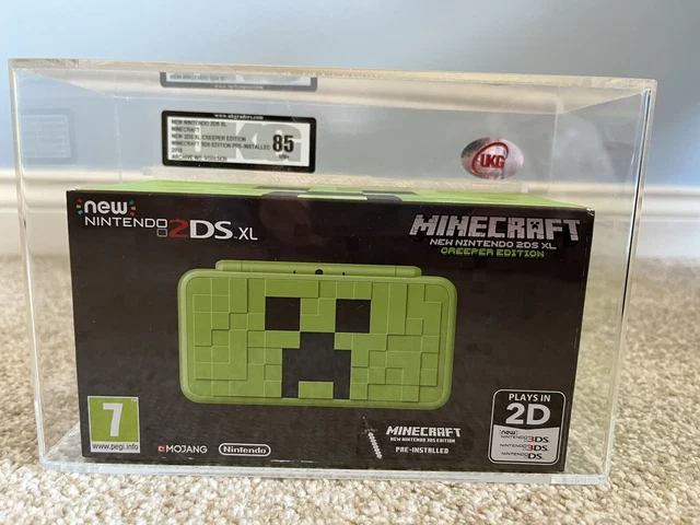 MINECRAFT - CREEPER Edition - 2Ds Xl Console - Graded - Ukg Vga Wata £ ...