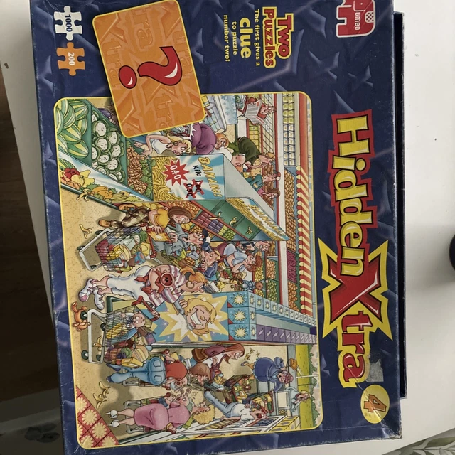 JUMBO HIDDEN XTRA 4. Gone Bananas? 1000/200 Piece Jigsaw Puzzle. £0.99 ...