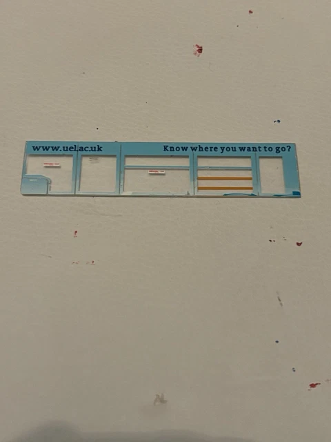 MODEL BUS PARTS/CITARO bendy windows (X2) £5.45 - PicClick UK