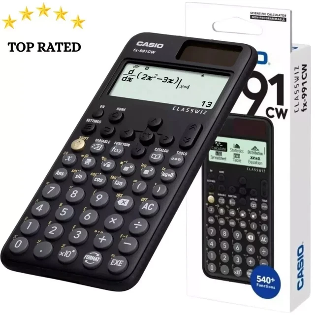 NEW CASIO FX-991CW Advanced Scientific Calculator A Level Maths NHD 540+Funtions £17.99 ...