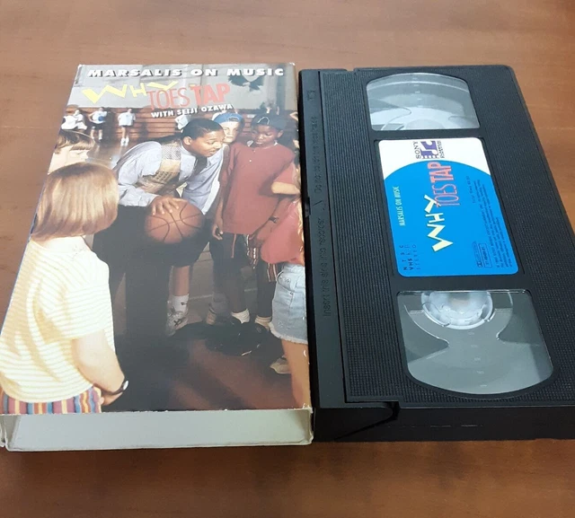 MARSALIS ON MUSIC Why Toes Tap VHS VCR Video Tape Used Seiji Ozawa $7. ...