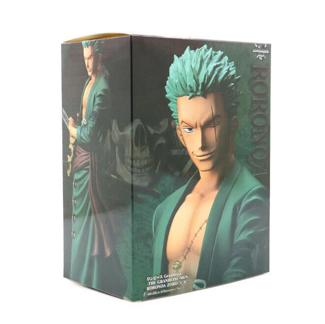 ANIME ONE PIECE roronoa zoro PVC Action Figure Collectible Model Toy ...