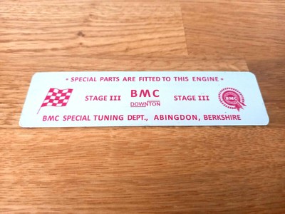 CLASSIC MINI COOPER S MK1 BMC Downton Special Tuning Stage 3 Head ...