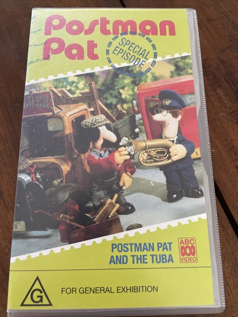 POSTMAN PAT VHS Postman Pat And The Tuba 1995 RARE OOP PAL Video Tape ...