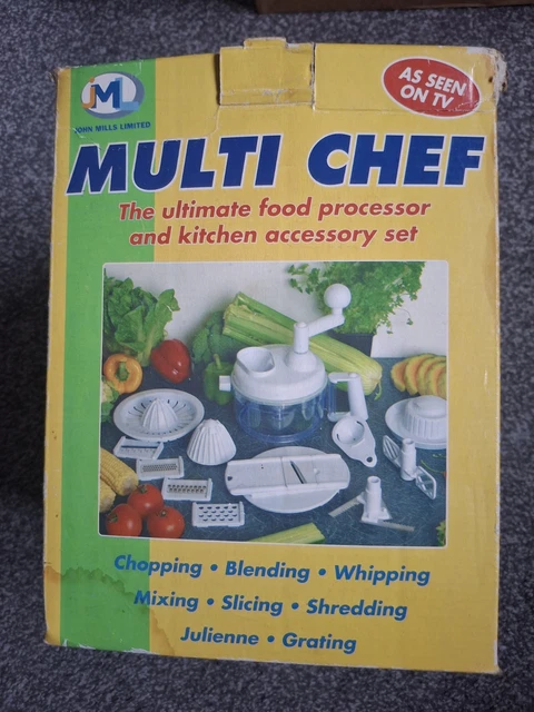 JML MULTI CHEF The Ultimate Food Processor & Kitchen Accessory Set ...
