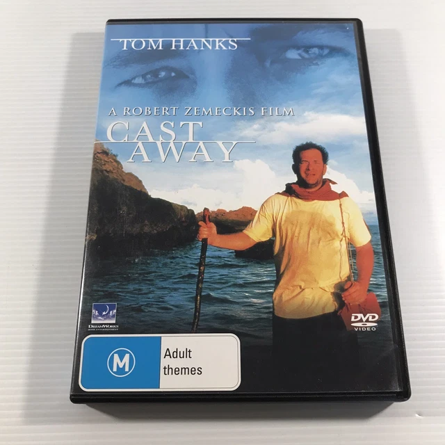 CAST AWAY DVD Region 4 PAL Movie Tom Hanks Helen Hunt Wilson The ...