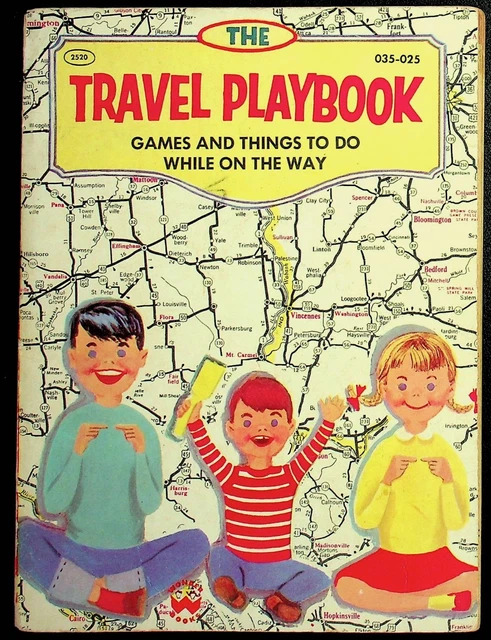 1955 WONDER BOOK #035-025 The Travel Playbook - E8C-12 £17.30 - PicClick UK
