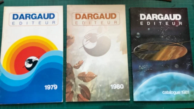 LOT DE CATALOGUES Dargaud de 1979 à 1983 EUR 15,00 - PicClick FR