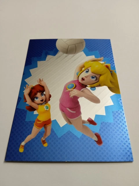 SUPER MARIO TRADING CARD COLLECTION PANINI 2022 SPORT CARD PEACH ...