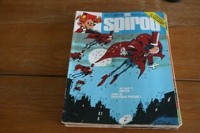 MAGAZINE SPIROU 2001 de 1976 docteur poche wasterlain decouverte dupuis hiettre EUR 1,20 ...