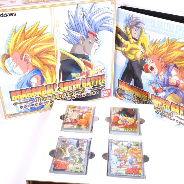 BANDAI DRAGON BALL Carddass Box Premium Set Vol.4 Super Battle Card authentique EUR 176,35 ...