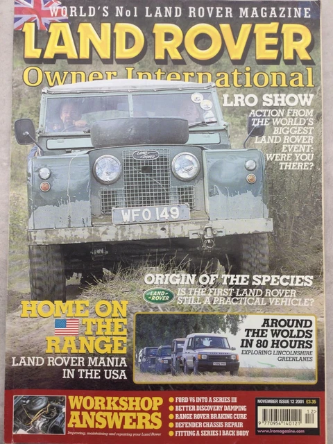 LAND ROVER OWNER International Magazine - November 2001 - LR Mania in ...