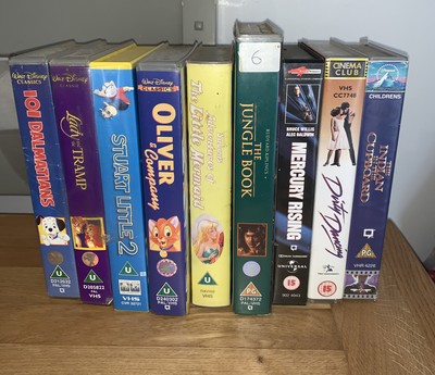 VHS VIDEO TAPES Bundle Including Disney £0.99 - PicClick UK