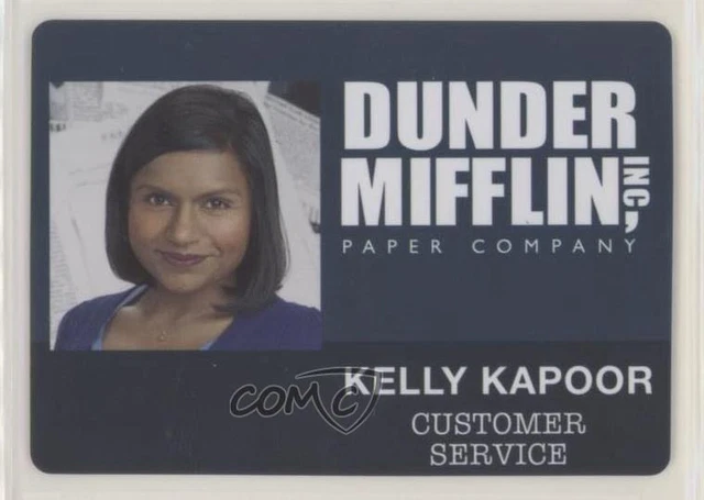 2019 THE OFFICE Downsizing Game Character ID Cards Kelly Kapoor 6d7 £22 ...