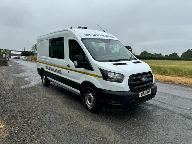 FORD TRANSIT 2.0 350 EcoBlue Leader messing Van 5dr Diesel Manual FWD ...