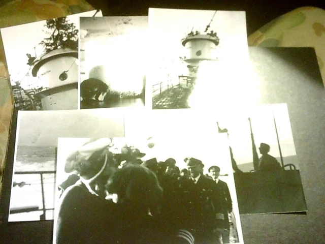 GERMAN WW2: MILITARY repo: 6 PHOTOS OF Krieg marine: U-BOATS #002 $4.66 ...