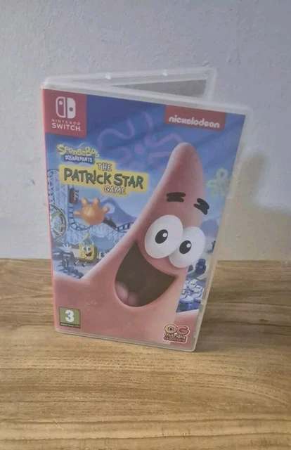 SPONGEBOB SQUAREPANTS: PATRICK Game Official Nintendo Switch Case Only ...